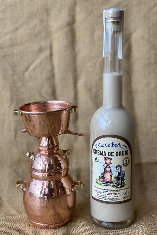 Crema de orujo Valle de Bedoya crema potes liebana